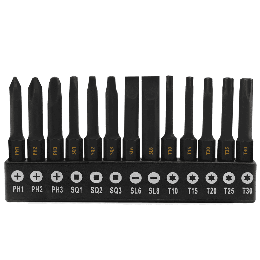 MT Tool Line 13 PIECE 2” DRIVE BITS — Men of All Trades Tool Line